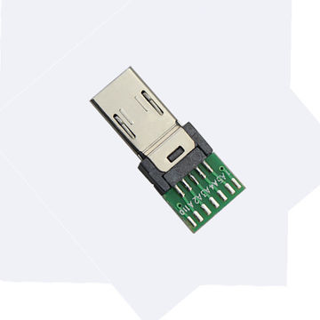 China Micro 15pin connector, soldering type with PCB for 15pin cables ...