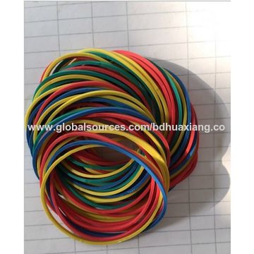 China New color Rubber band with LFGB -certificate on Global Sources ...