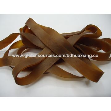 China Rubber band with LFGB -certificate/ Natural color/ 600X10MM ...