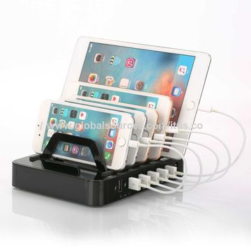 China 6 Ports Universal Cell Phone Docking Station for Apple Watch ...