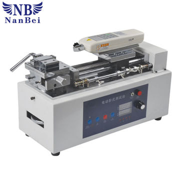 China 500N Push Pull Force Electric Horizontal Test Stand,Tensile Test ...