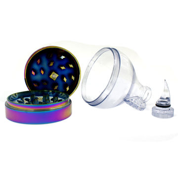 China2017 the latest style concave funnel weed grinder on Global Sources