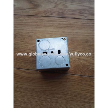 ChinaMetal electrical box with wall switch and socket on Global Sources