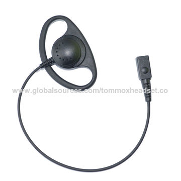 China Two-way radio headset with quick disconnect connector for ...