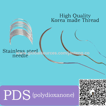 China Synthetic Absorbable Surgical Suture Polydioxanone, PDO, PDS on ...