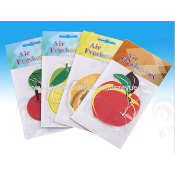 China Paper Air Freshener, Fruit Flavor on Global Sources,Paper Air ...