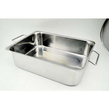 China Stainless Steel Deep Roasting Pan on Global Sources