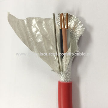 China 2 core 1.5sqm LPCB fire resistant cable BS 6387 standard 7629 ...