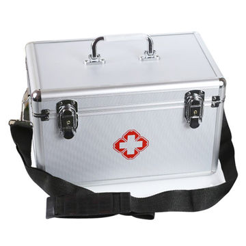 China Family Portable Multilayer Aluminum First Aid Box Medical Box on ...