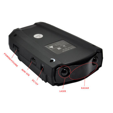 China Car Speed Police Radar Detector S6 GPS 2-in-1 with Full Band ...