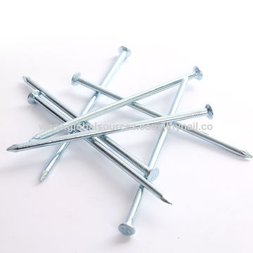 China Galvanized grooved/angular spiral concrete construction nails on ...