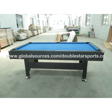 China Modern wooden no pocket pool table, 7ft, ABS with PVC laminated ...