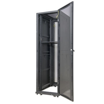 China 19-inch server rack with vented mesh door on Global Sources ...