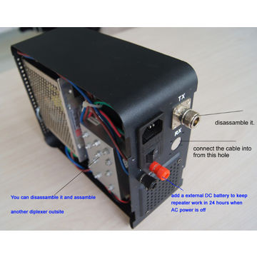 China Portable repeater lightweight analog repeater building system VHF ...