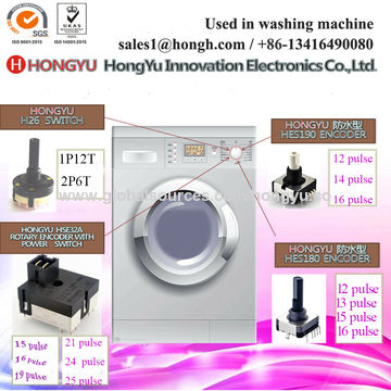 China 19mm Digital Contacting Encoder, 12/14/16 Position/Waterproof ...