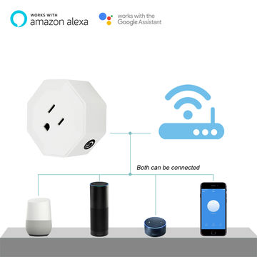 China WiFi Smart Socket Mini Smart Plug Works with Alexa, Google Home ...