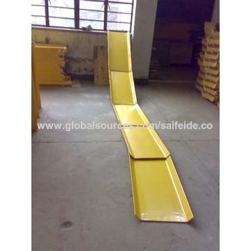 China PVC sliding chute on Global Sources,PVC Launder,Plastic sliding cute