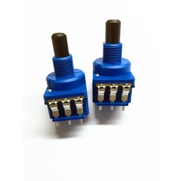 China 16mm Fan Regulator Wall Dimmer Potentiometer with Push Switch or ...