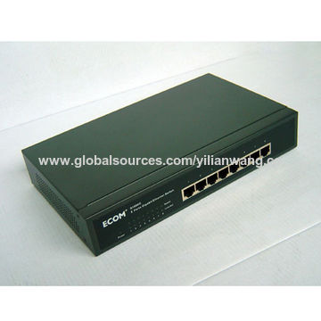 China ECOM S1608G 8-port 10/100/1000M Gigabit Ethernet Switch, Soho ...