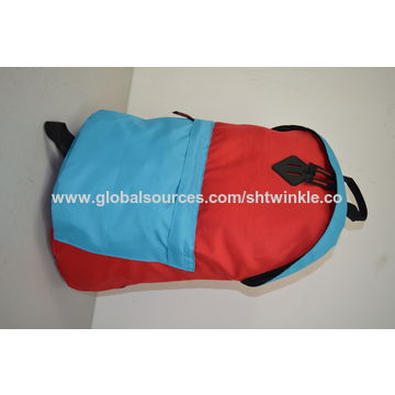 China Backpack made of 600D polyester/PU backing on Global Sources ...
