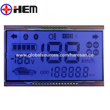 China Factory Customized TN LCD HEM Custom 7 Segment LCD Display on ...