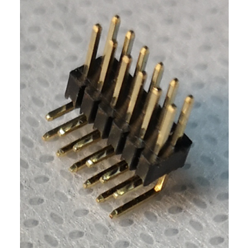 China 2.0mm double row right angle Pin header series on Global Sources ...