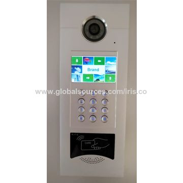 China Apartment intercom TCP video intercom, max support 9999 indoor ...