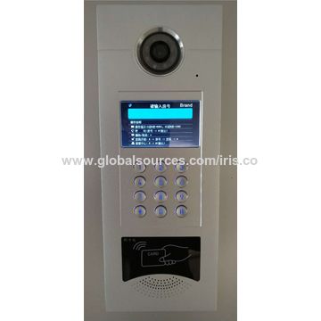 China Apartment intercom TCP video intercom, max support 9999 indoor ...