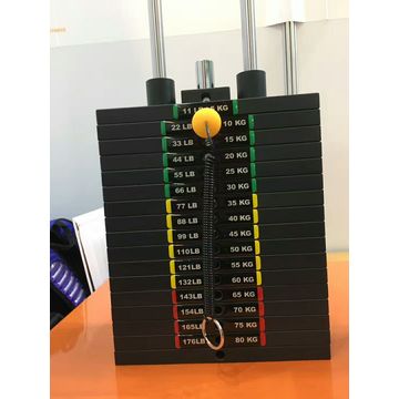 China China factory supply weight stack stack plate selectorized weight ...