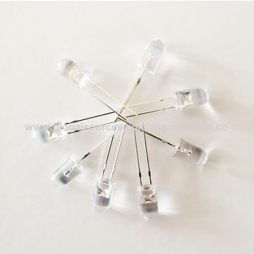 China LED ø5MM Yellow Amber 585-590nm,500-505nm, ø5mm Traffic LED ...