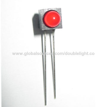 China 5mm Right Angle LED with Base Red Color as Circuit Board ...