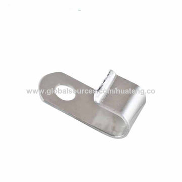 China Custom sheet metal stamping snap-on wire clips on Global Sources ...