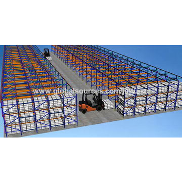 China Warehouse Storage Multi-level Mezzanine Floor Racking System on ...
