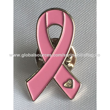 China Red ribbon Aids/HIV awareness Lapel Pins on Global Sources