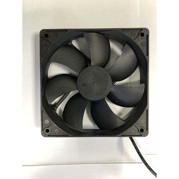 China120*120*25mm 12V IP55 waterproof DC fan with 3m long cable on ...