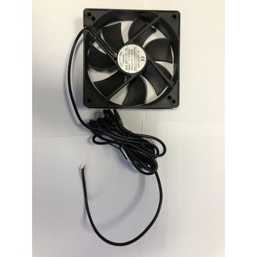 China120*120*25mm 12V IP55 waterproof DC fan with 3m long cable on ...