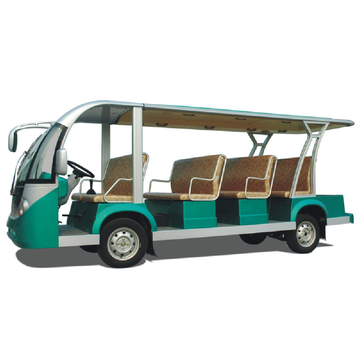 China Electric garden utility vehicle 15 seaters shuttle bus ...