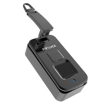 China Fashion accessories hi-tech fingerprint zipper lock for bag ...