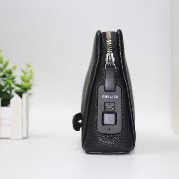 China Fashion accessories hi-tech fingerprint zipper lock for bag ...
