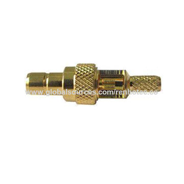 China Nickel plated female SMB Connector on Global Sources,SMB female ...