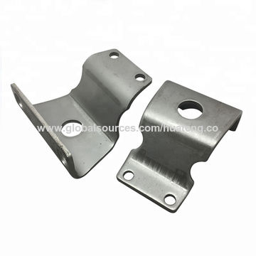 China Custom Metal Stamping fabrication sheet metal spring clips on ...