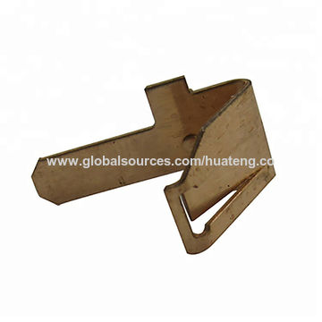 China Custom Metal Stamping fabrication sheet metal spring clips on ...