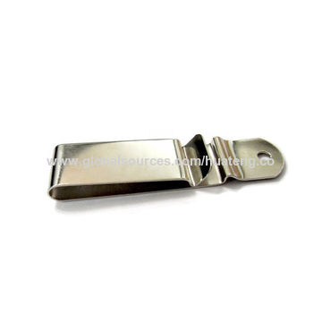 China Custom Metal Stamping fabrication sheet metal spring clips on ...