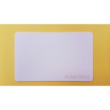 Taiwan RFID PVC ISO Card, White, TKS50 (ISO 14443A Compliant), 13.56MHz ...