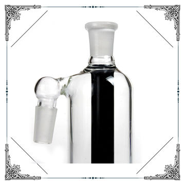 China Ash Catcher 14mm 18mm Male to Female Glass Aah Catchers Black ...