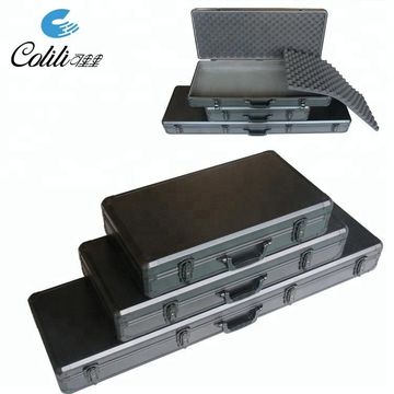 ChinaLarge size aluminum shockproof gun tool case with foam on Global ...