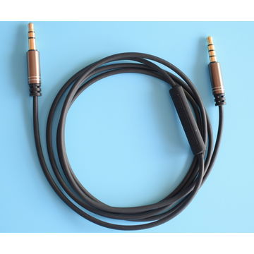 China 3.5mm AUX Replacement Headphone / Headset Audio Cable with In ...
