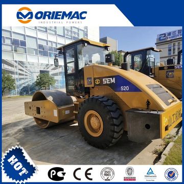 China SEM road roller, 22ton Single drum road roller, SED522 vibrating ...