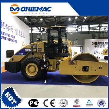 China SEM road roller, 22ton Single drum road roller, SED522 vibrating ...