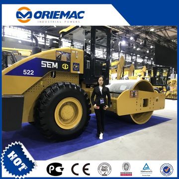 China SEM road roller, 22ton Single drum road roller, SED522 vibrating ...